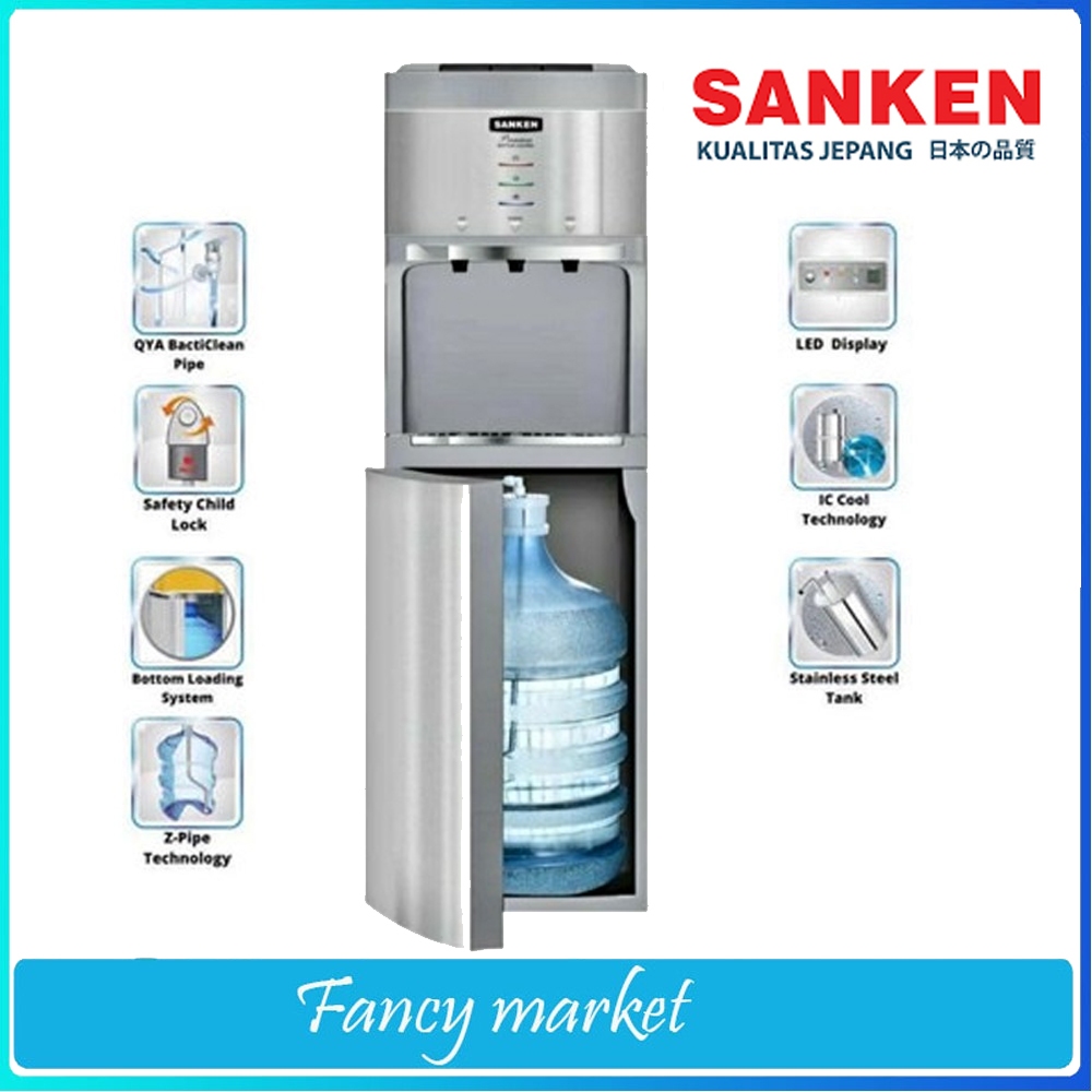 Jual DISPENSER SANKEN HWD-C555 Dispenser Galon Bawah Low Watt IC Cool ...