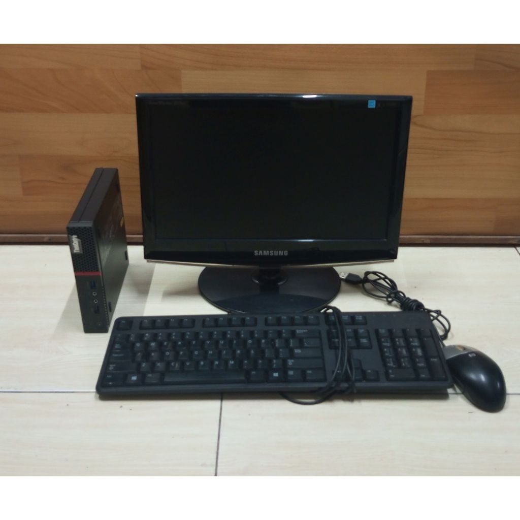 Jual FULL SET PC ADMIN INTEL CELERON RAM 4 GB SSD 320 GB PLUS LED 16 INCH ( SECOND BERGARANSI ...