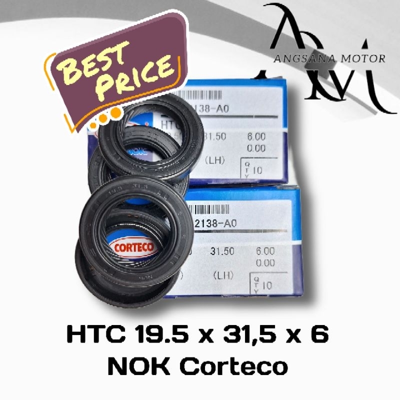 Jual HTC 19.5 x 31.5 x 6 Seal KOJ Kruk As Genio/ New Beat 2020/ Scoopy ...