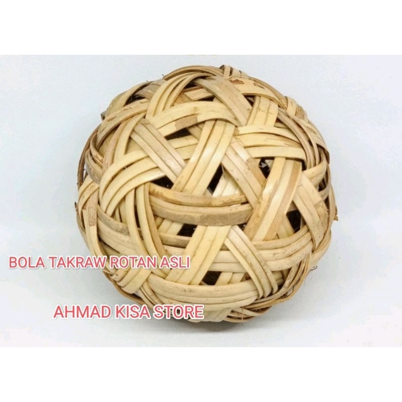 Jual PROMO BOLA TAKRAW ROTAN ASLI PREMIUM(BOLA TAKRAW MARATON) | Shopee ...