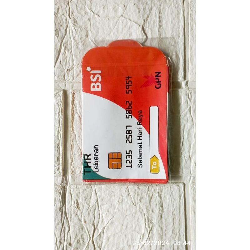 Jual NEW!! Amplop Lebaran Seri ATM (1 pack isi 10pcs) | Shopee Indonesia