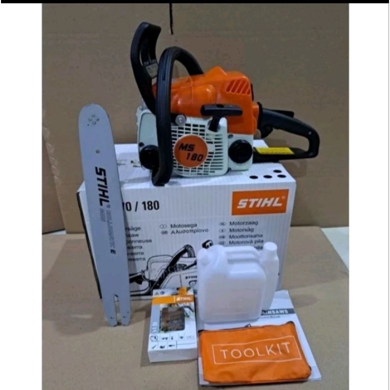 Jual MESIN CHAINSAW STIHL MS-180 BAR 16 inchi original | Shopee Indonesia