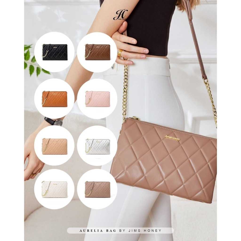 Jual Aurelia sling bag Jims Honey tas selempang kulit wanita ready stock termurah terlaris cod ...
