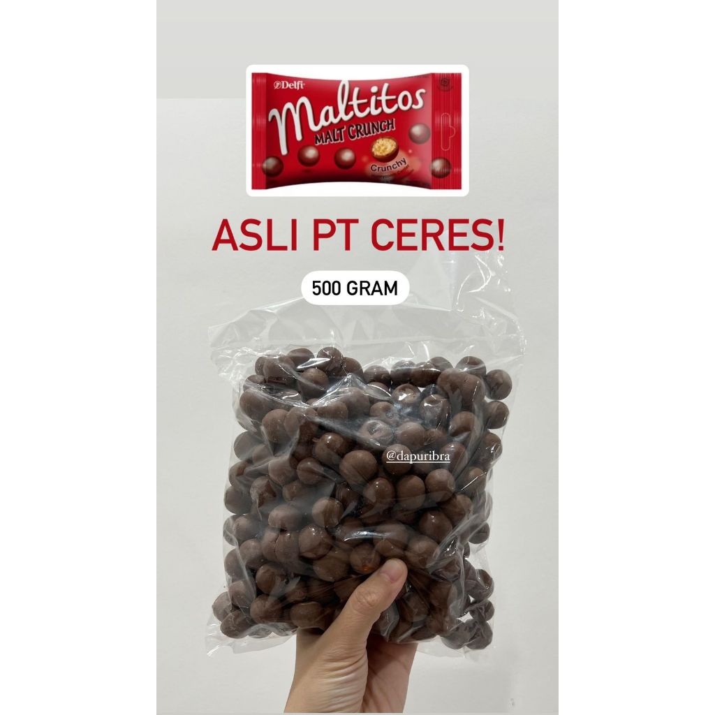 Jual Maltitos Malt Crunch 500gr asli PT. Ceres | Shopee Indonesia