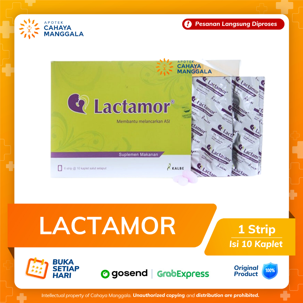 Jual LACTAMOR STRIP 10 KAPLET | Shopee Indonesia
