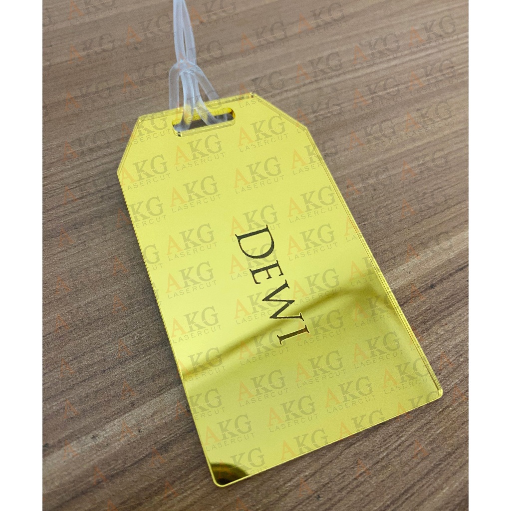 Jual Luggage Tag Gantungan Koper Tas Label Name Tag Luggage Bag Tag ...