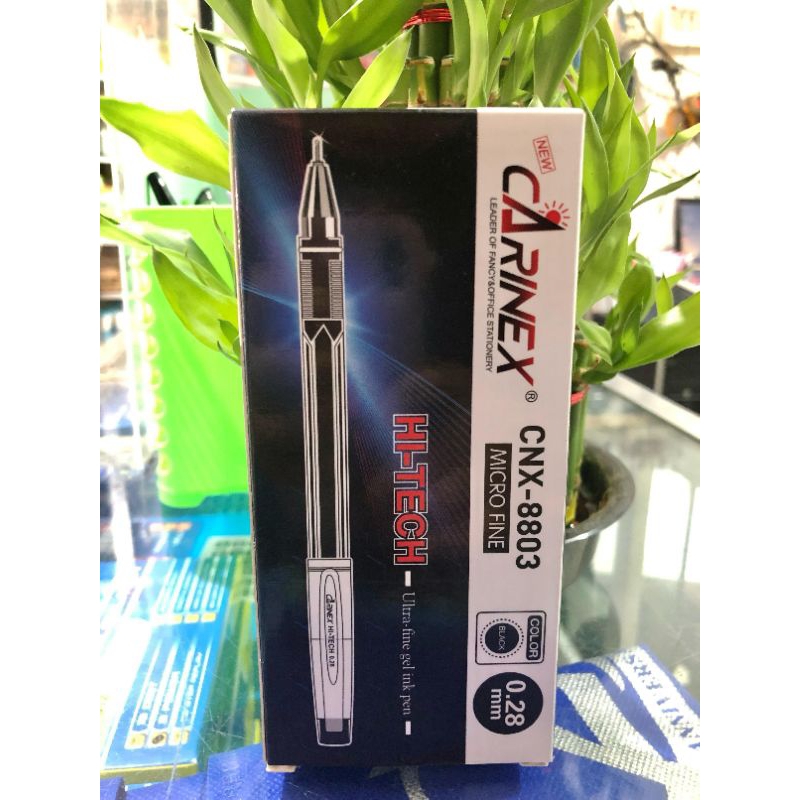 Jual Pen HI-TECH Carinex 0.28mm ( Warna Hitam ) | Shopee Indonesia