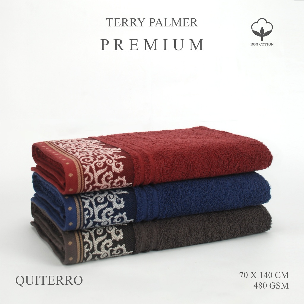 Jual Terry Palmer Premium Handuk Mandi Dewasa Quiterro ukuran 70 x 140 ...