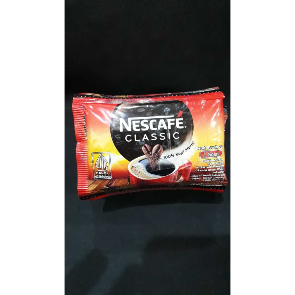 Jual NESCAFE CLASSIC 2G ISI 10 SACHET | Shopee Indonesia