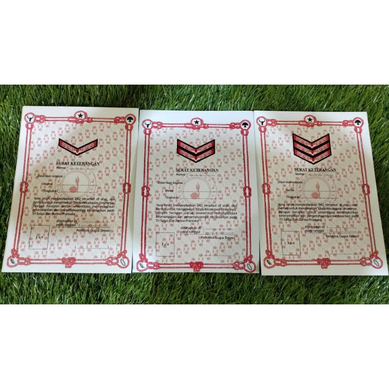 Jual SERTIFIKAT/PIAGAM TKU PENGGALANG RAMU RAKIT TERAP | Shopee Indonesia