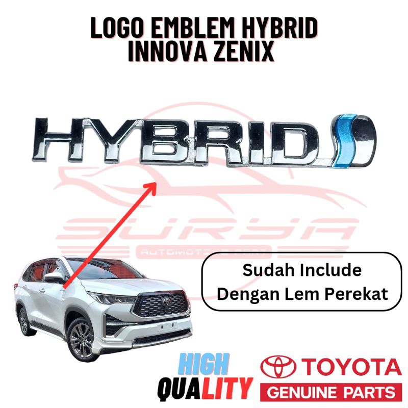 Jual Logo Emblem Hybrid Innova Zenix | Shopee Indonesia