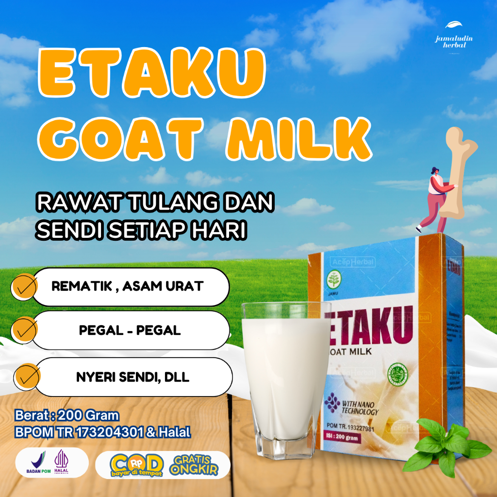 Jual Susu ETAKU Untuk Tulang dan Sendi Anak dan Dewasa Orang Tua ...