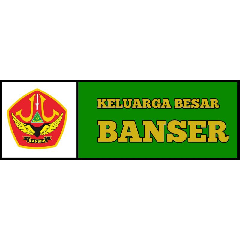 Jual Sticker (BANSER) | Shopee Indonesia