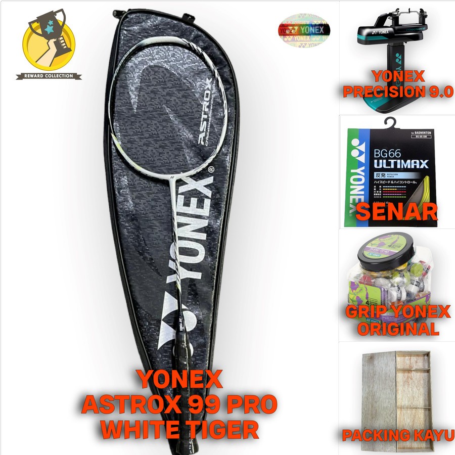 Jual Raket Badminton Yonex Astrox 99 Pro White Tiger Original Made in ...