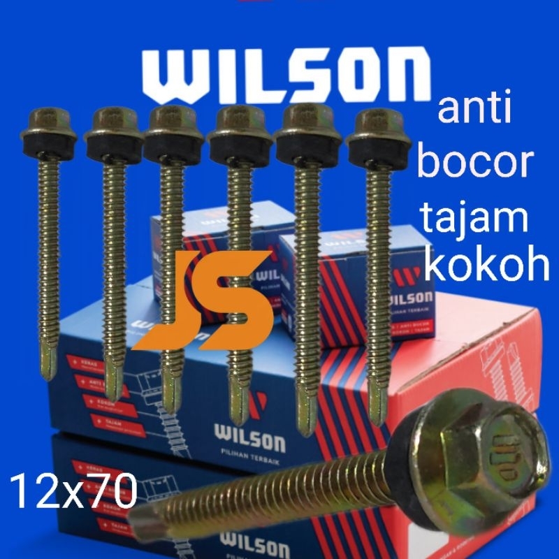 Jual 20 pcs BAUT BAJA RINGAN BAUT SPANDEK SKRUP ROOFING | Shopee Indonesia