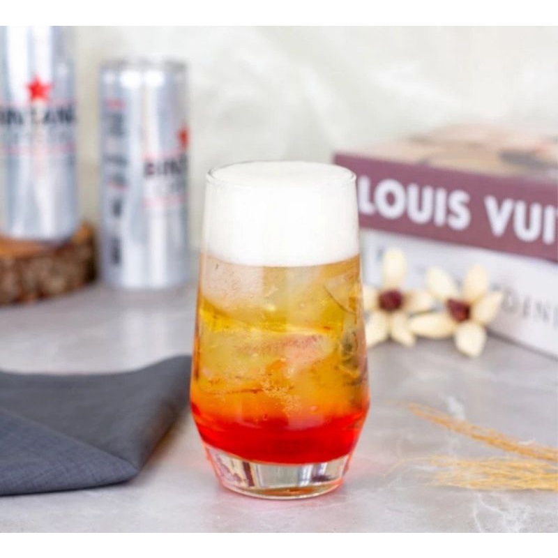 Jual Gelas Kaca Cafe Korean Aesthetic Citinova Akari Highball Glass ...