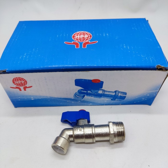 Jual Kran Besi Pegangan Biru / Kran Onda / Kran tembok HPP | Shopee ...