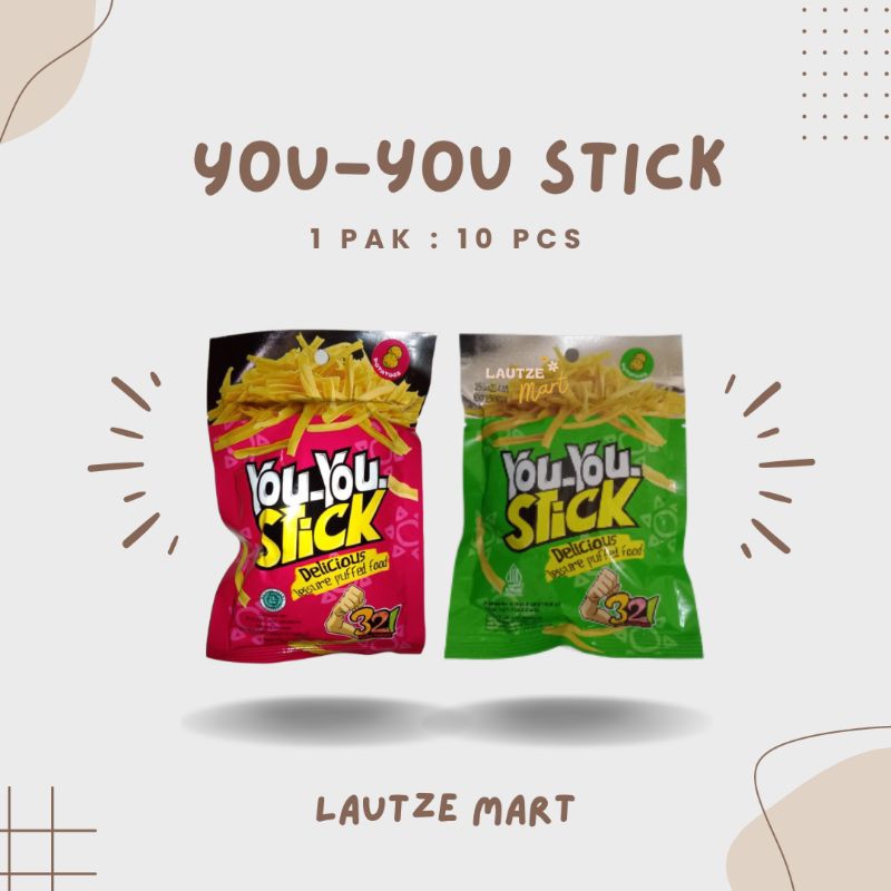 Jual You-You Stick 1 Pak Isi 10 Pcs | Shopee Indonesia