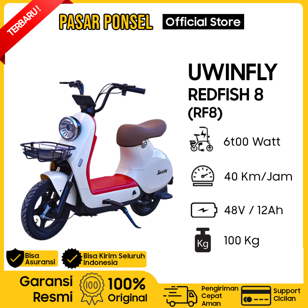 Jual UWINFLY RF8 SEPEDA LISTRIK TERMURAH | Shopee Indonesia