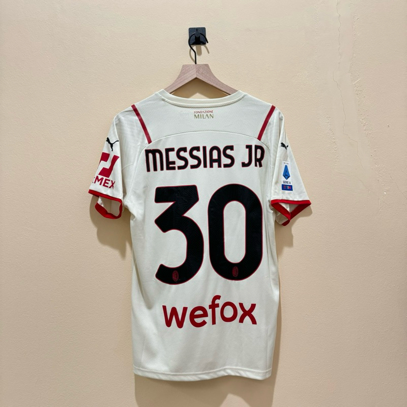 Jual Jersey Bola Original AC Milan Away 2021/2022 Messias Jr #30 ...