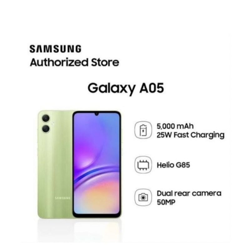 Jual HP SAMSUNG GALAXY A05 6/128 GB - SAMSUNG A 05 RAM 6GB ROM 128GB ...