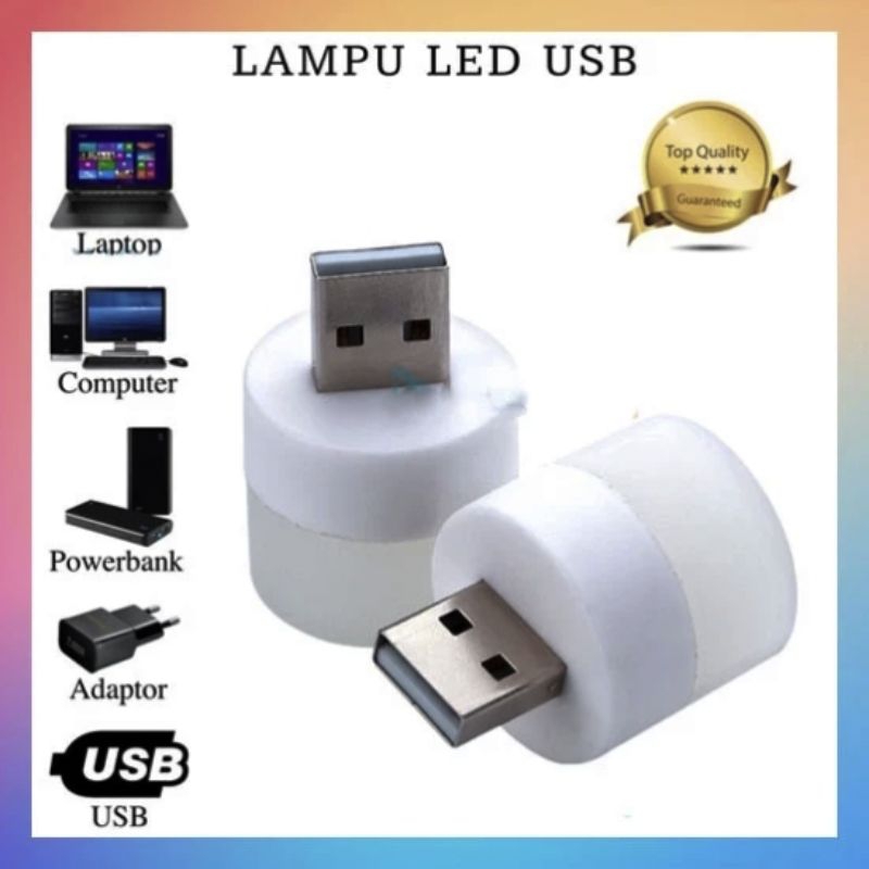 Jual LAMPU LED USB MINI / LAMPU MINI LED USB PORTABLE KECIL / LAMPU ...