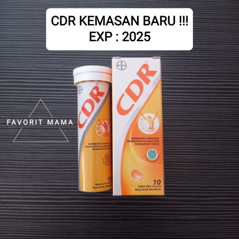 Jual CDR 10 Tablet Vitamin C dan Kalsium Bisa untuk Bumil dan Busui ...