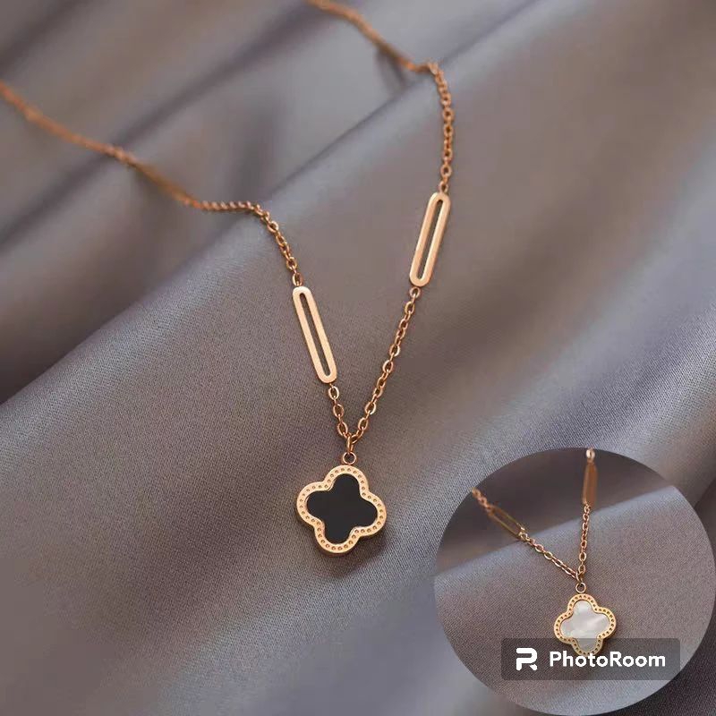 Jual KALUNG TITANIUM WANITA DEWASA CANTIK RANTAI NURI BALOK LIONTIN ...