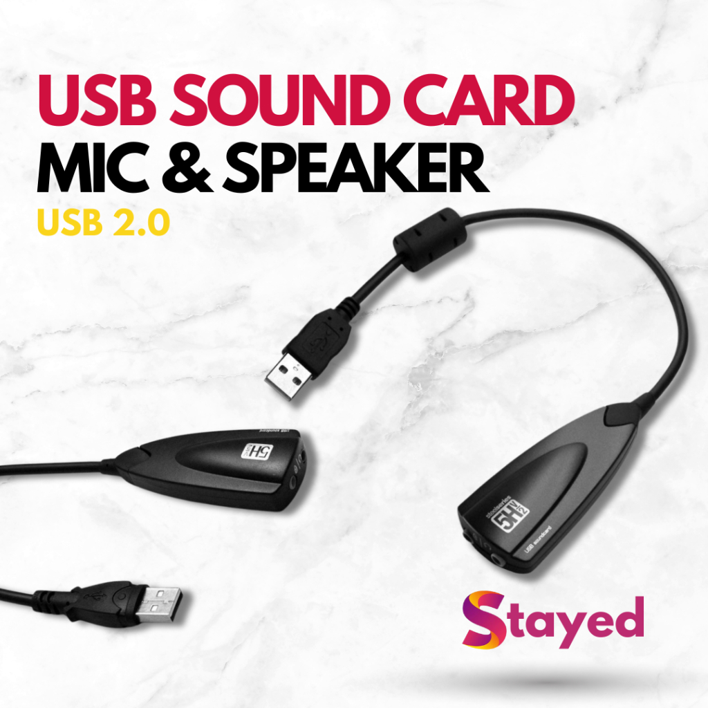 Jual Soundcard USB Virtual 7.1 Channel dengan Chipset China Mic dan Audio | Shopee Indonesia