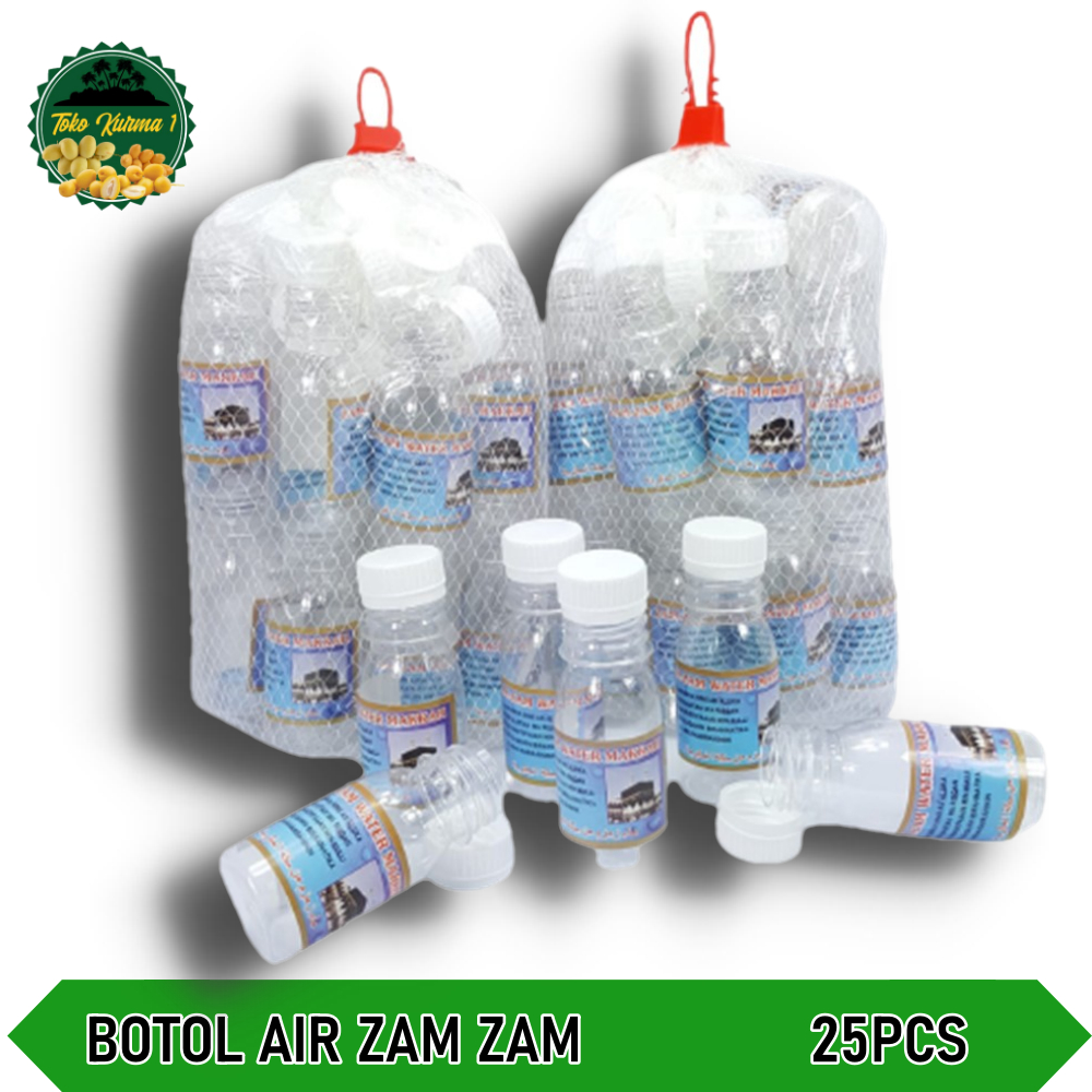 Jual Botol air zam zam 50/80ML 25/30pcs/oleh oleh haji dan umroh ...