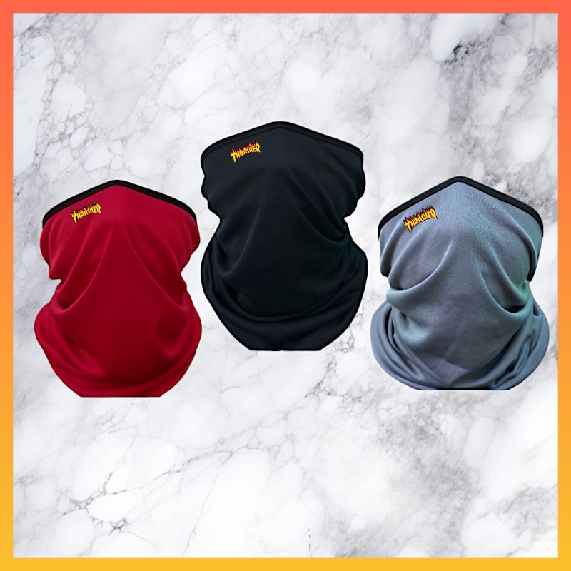 Jual Baff Masker Motor Motif Therasher / Buff Selayer Penutup kepala ...