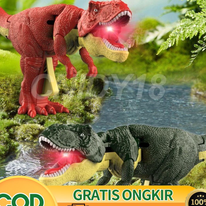 Jual KI3 Tekan Mainan Populer Dinosaurus Yang Bersuara Dan Ringan Lalu ...