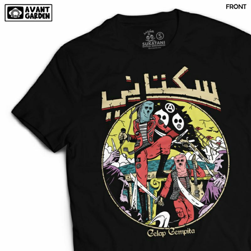 Jual Kaos Sukatani - Gelap Gempita (Official Merchandise) | Shopee Indonesia