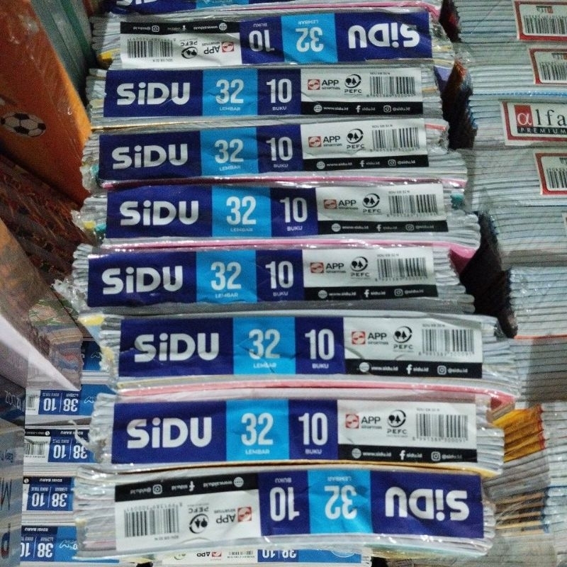 Jual buku tulis sidu 38 lembar per pack isi 10 buku | Shopee Indonesia