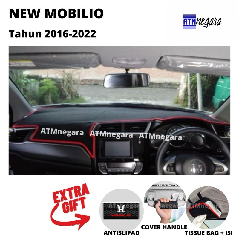 Jual COVER DASHBOARD PREMIUM NEW MOBILIO Tahun 2016-2022 Aksesoris Alas ...