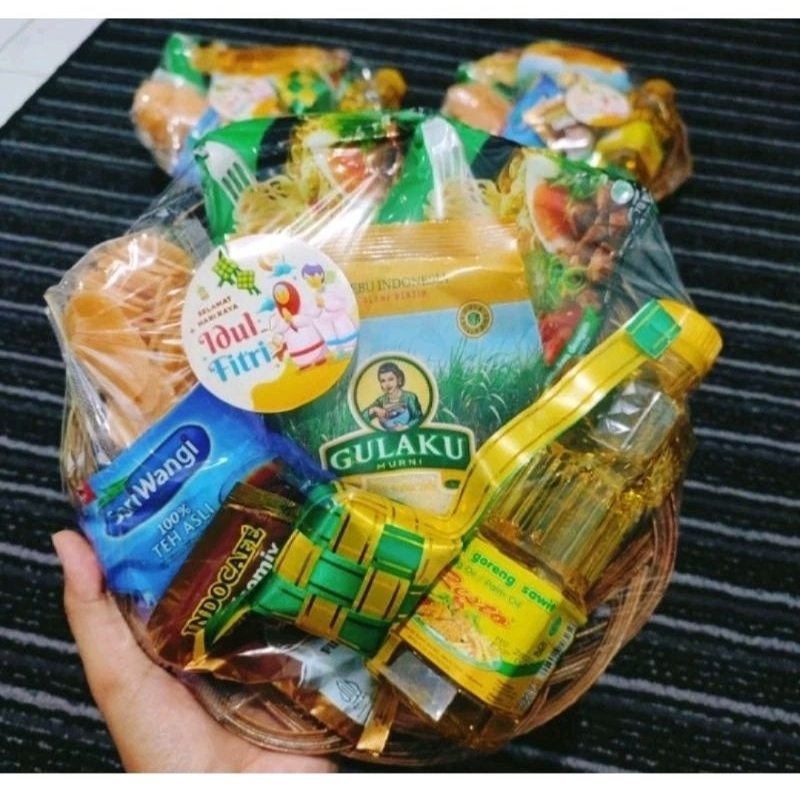 Jual paket sembako Piring parcel cantik | Shopee Indonesia