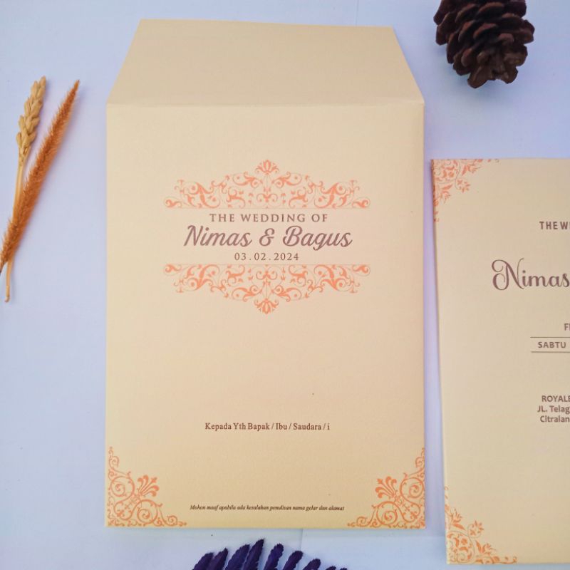 Jual Undangan Amplop Batik Hardcover | Shopee Indonesia