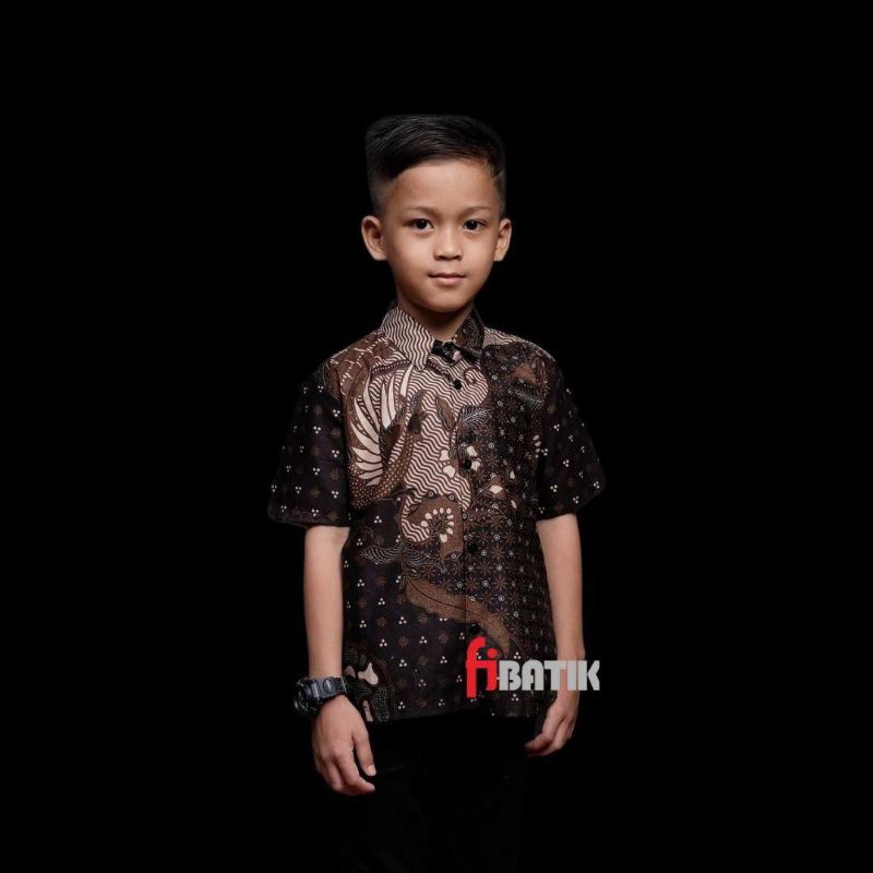 Jual Baju Batik Couple Keluarga ~ Couple Ayah Ibu Dan Anak Laki-Laki ...