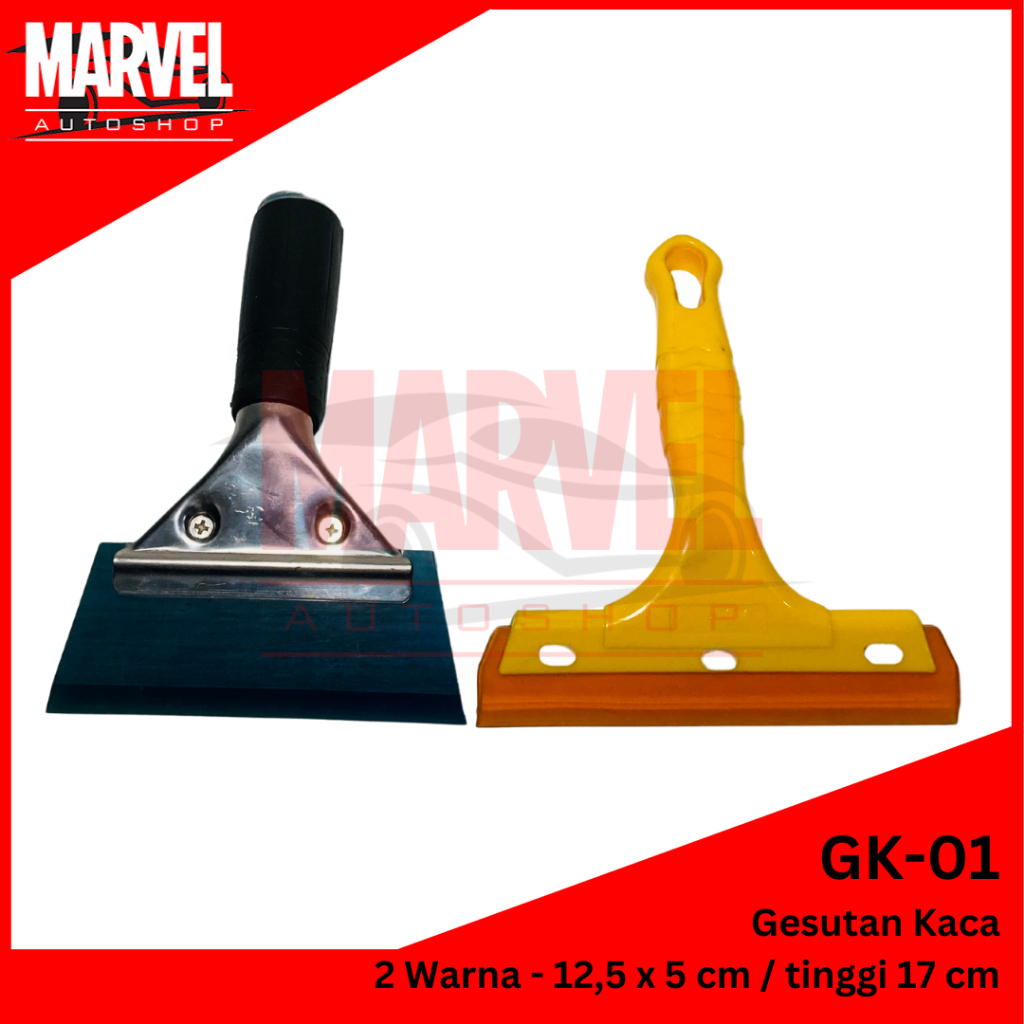 Jual ALAT PASANG KACA FILM STIKER, KAPE SCRAPER RAKEL WIPER, GESUTAN KACA 2 VARIASI-GK01 ...