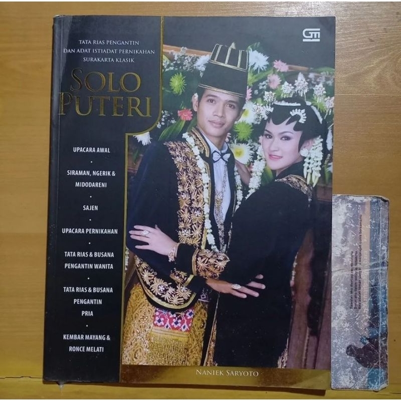 Jual Buku Tata Rias Pengantin dan Adat Istiadat Pernikahan Surakarta ...