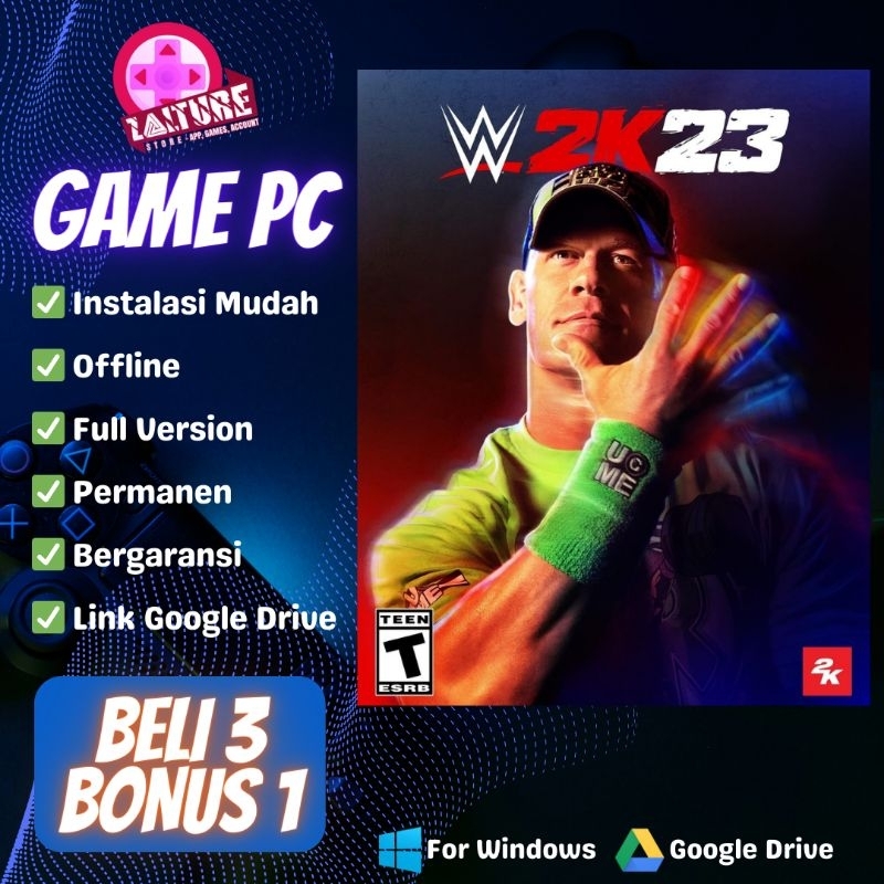 Jual WWE 2K23 Deluxe Edition (Game PC Simulation Sports) | Shopee Indonesia