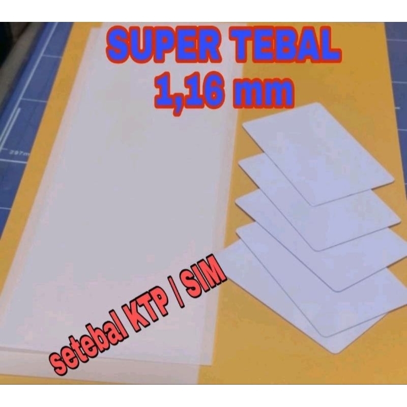 Jual kertas pvc ukuran A4 tebal 1,16 | Shopee Indonesia