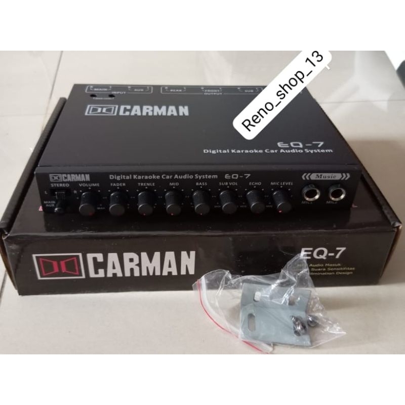 Jual parametrik CARMAN EQ 7 digital karaoke | Shopee Indonesia
