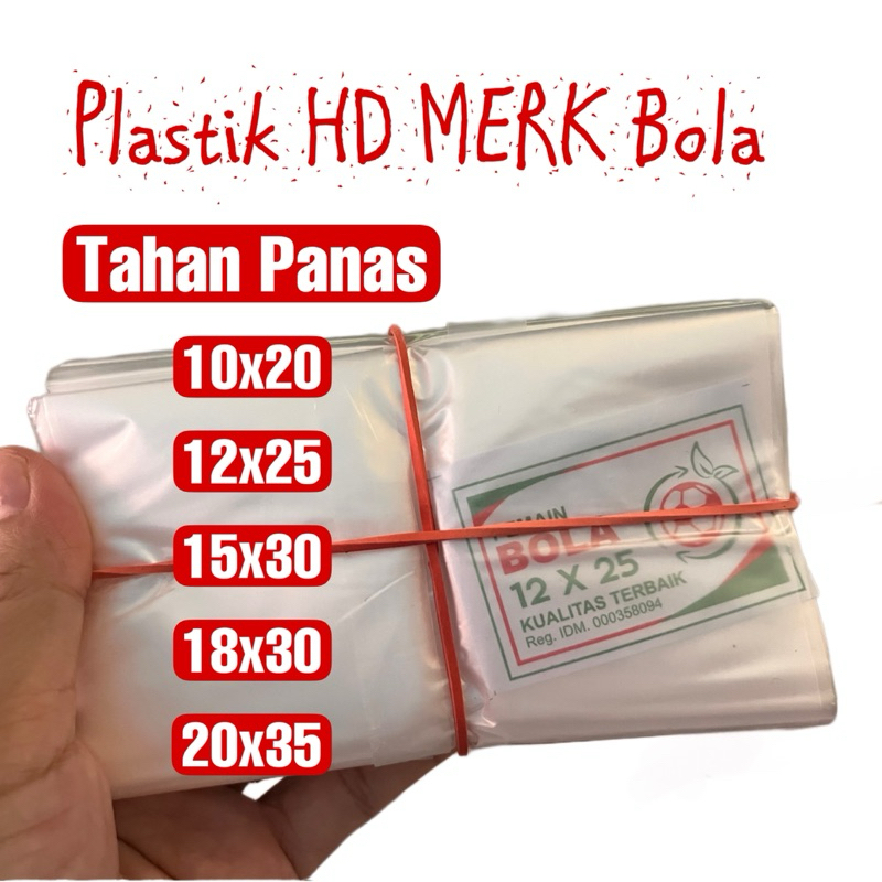Jual Plastik HD tahan panas / Plastik Buram 10x20 12x25 15x30 18x30 ...