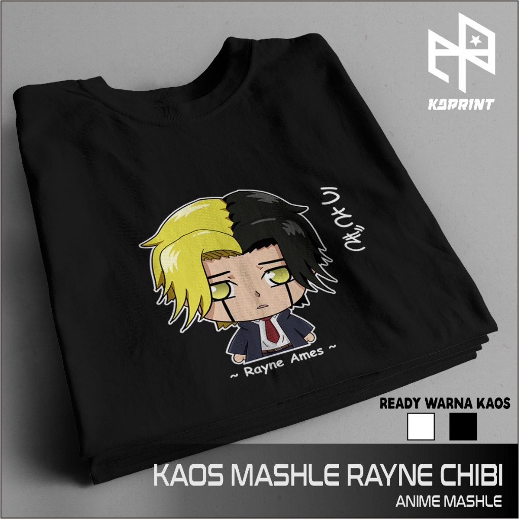 Jual BAJU / KAOS / T-SHIRT ANIME MASHLE RAYNE AMES CHIBI CUTE | Shopee ...