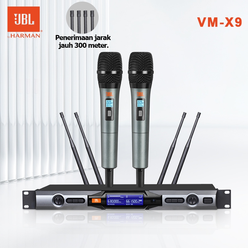 Jual JBL/original VM300/VM-X9/VM·X8,mik wireless,mik karaoke,mic karaoke suara jernih,mic ...