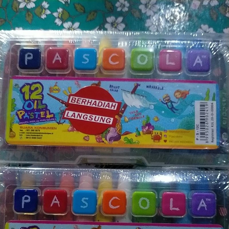 Jual PASCOLA ISI 12 WARNA | Shopee Indonesia