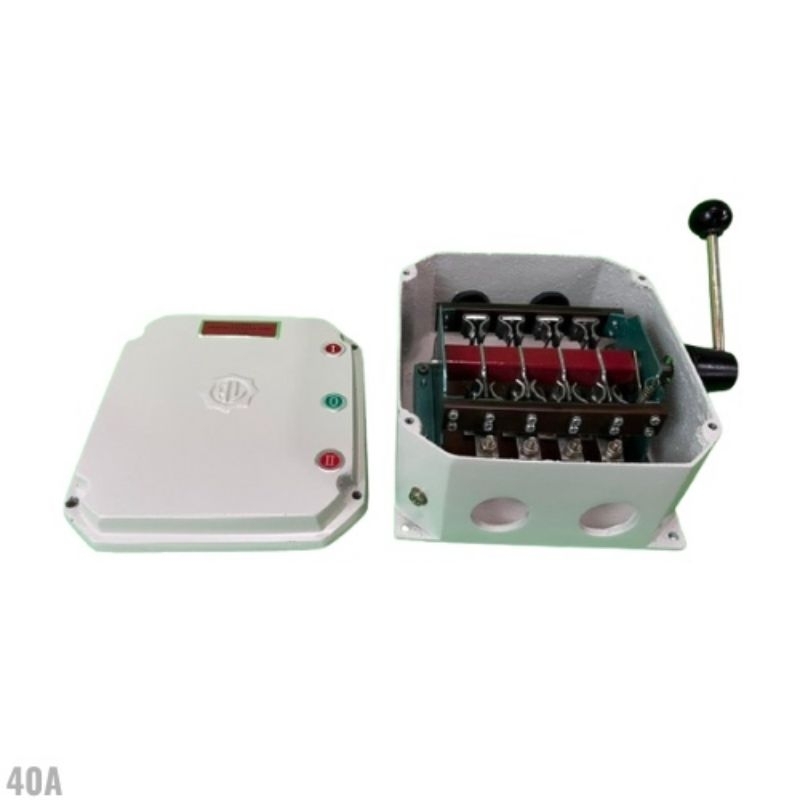 Jual Ohm Saklar 40A - ON-OFF-ON (merk AL)/Handle Genset/Handle Listrik ...