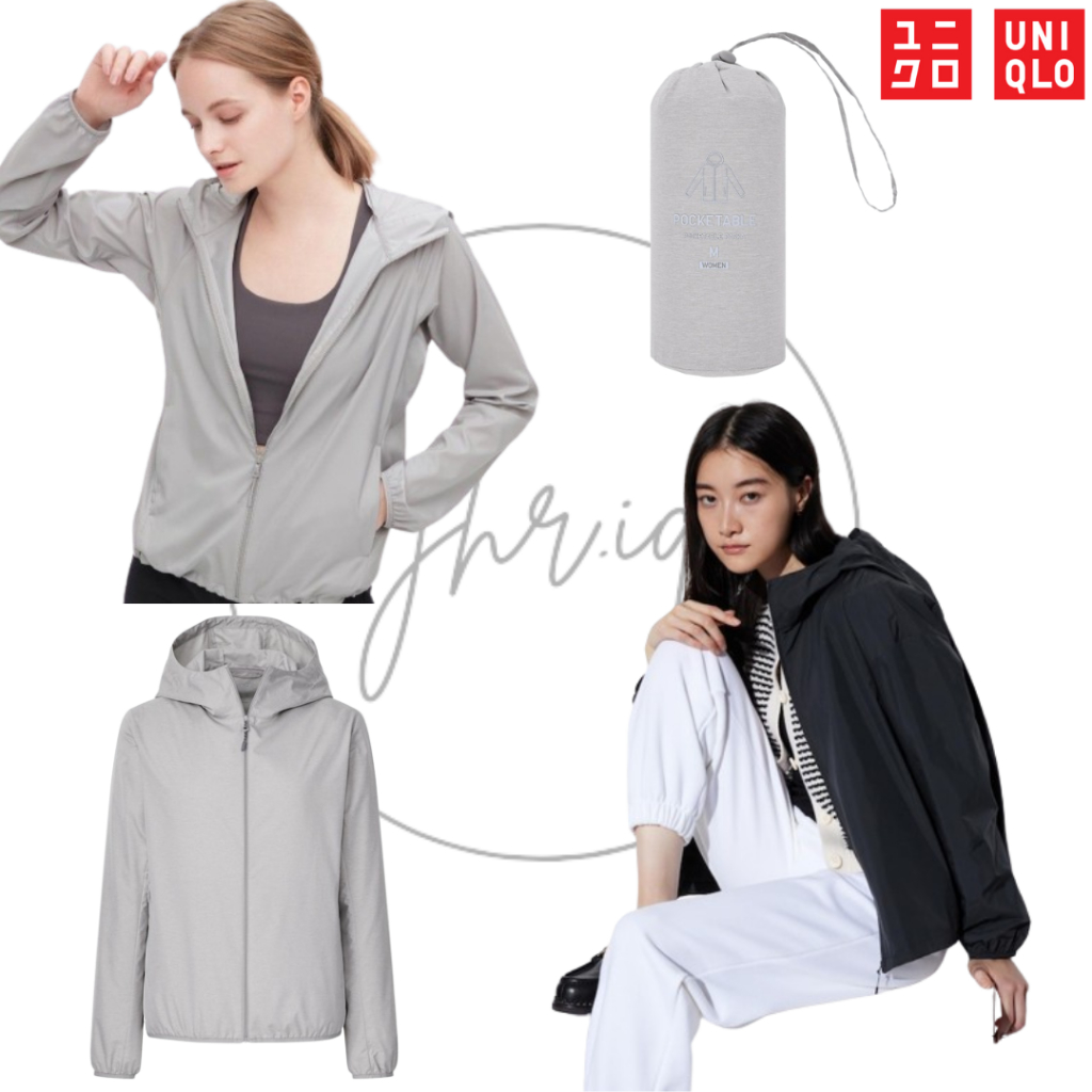 Jual Uniqlo Pocketable UV Protection Parka | Shopee Indonesia