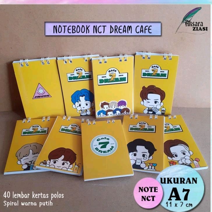 Jual Notebook A7 NCT DREAM CAFE | Shopee Indonesia